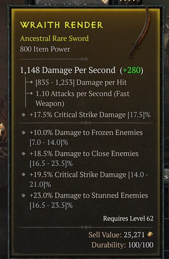 O 800 Itempower Sword - Topic - d2jsp