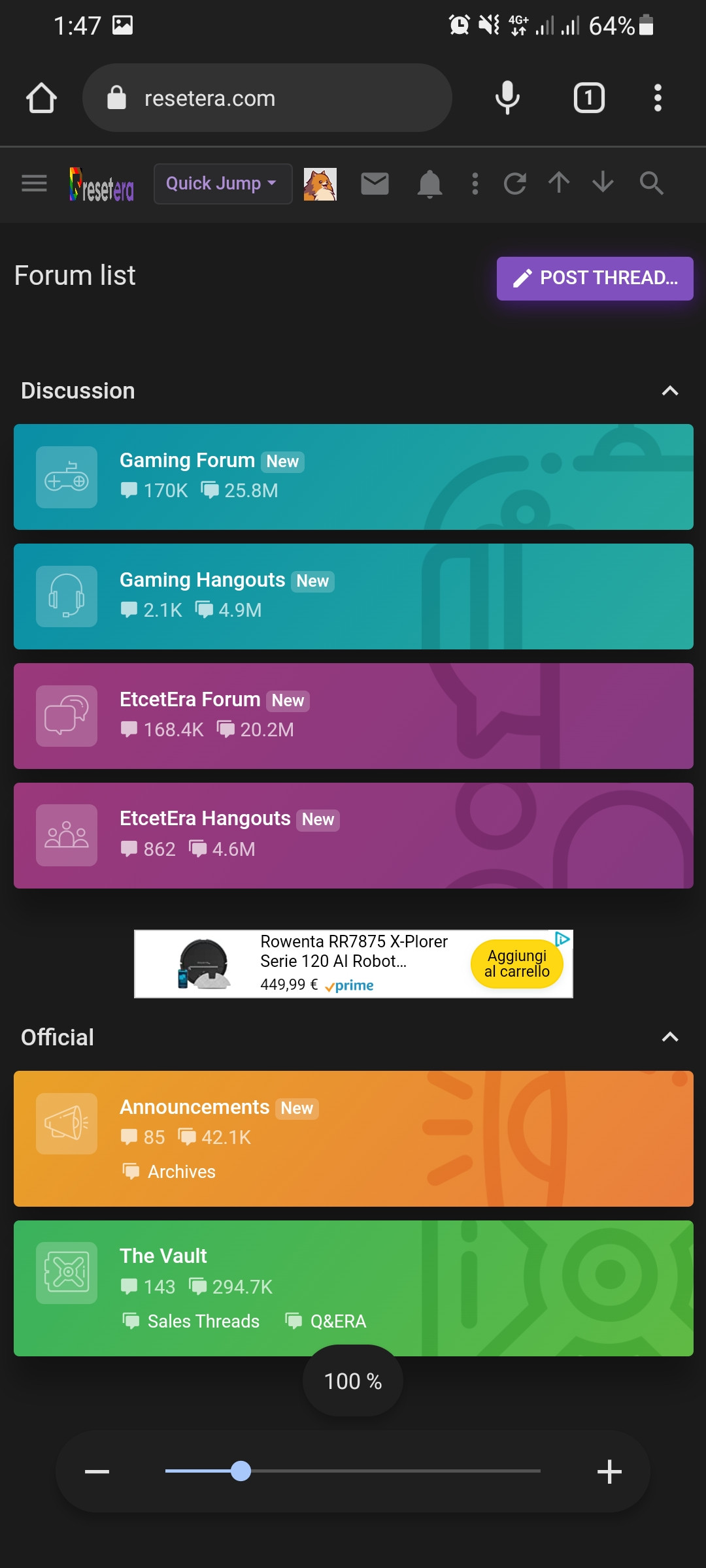 ResetEra Tech Thread (Report Bugs Here) | Page 51 | ResetEra