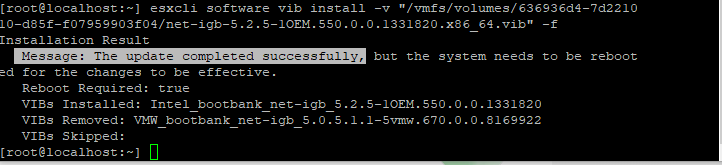 Network card speed | VMware vSphere