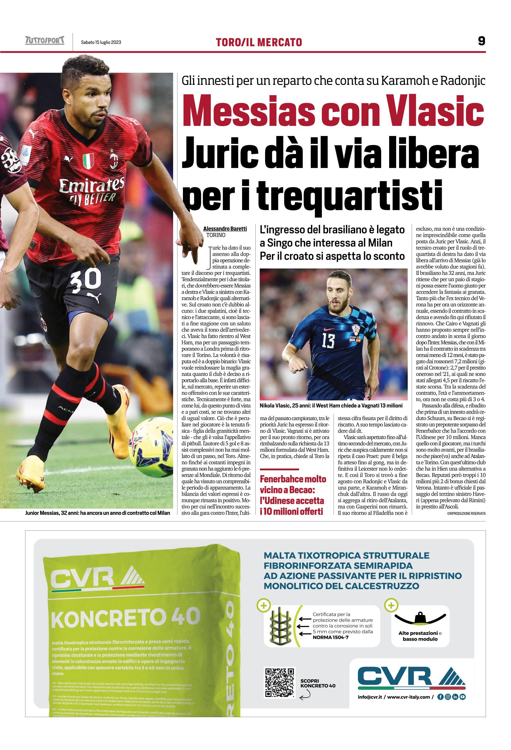 15/07/2023 - Sempre Forza Toro!