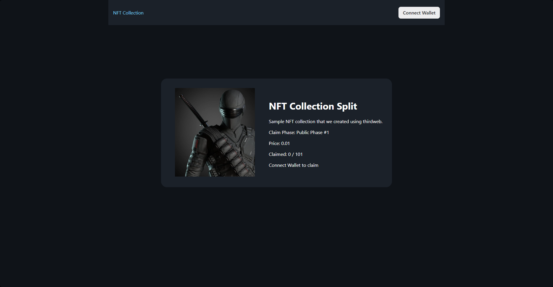 GitHub - vvarl0cks/TW-Complete-NFT-Project: Create a complete NFT project using Thirdweb - Smart ...