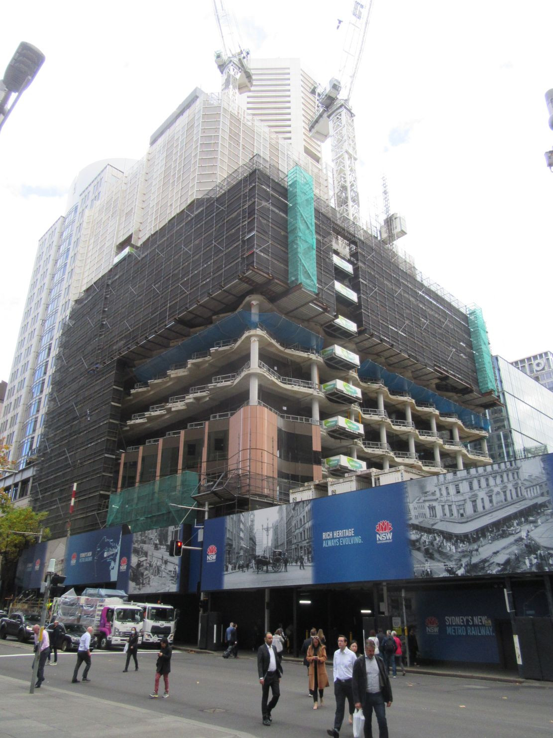 Completed | SYDNEY | 1 Elizabeth Street & 39 Martin Place | 38st/174m ...