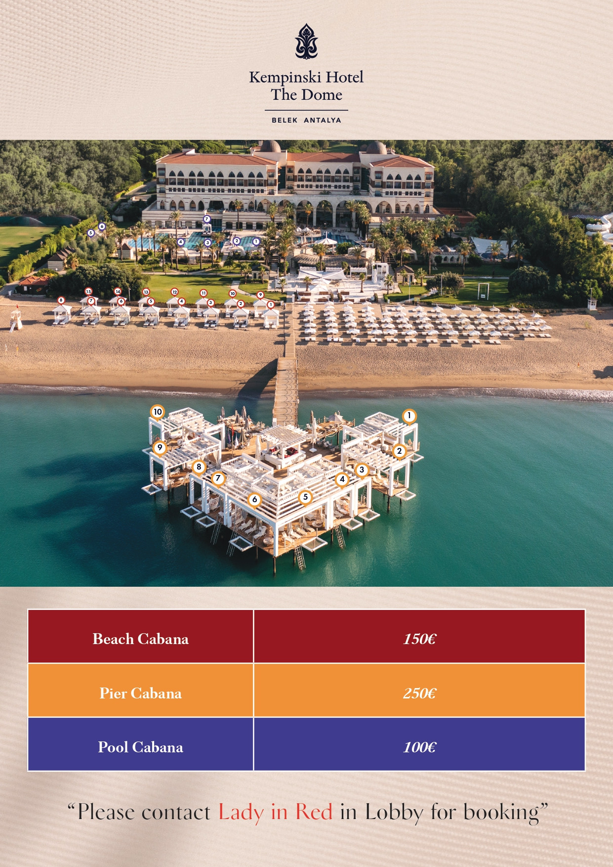 kempinskihotelthedomebelek | Instagram, Facebook | Linktree