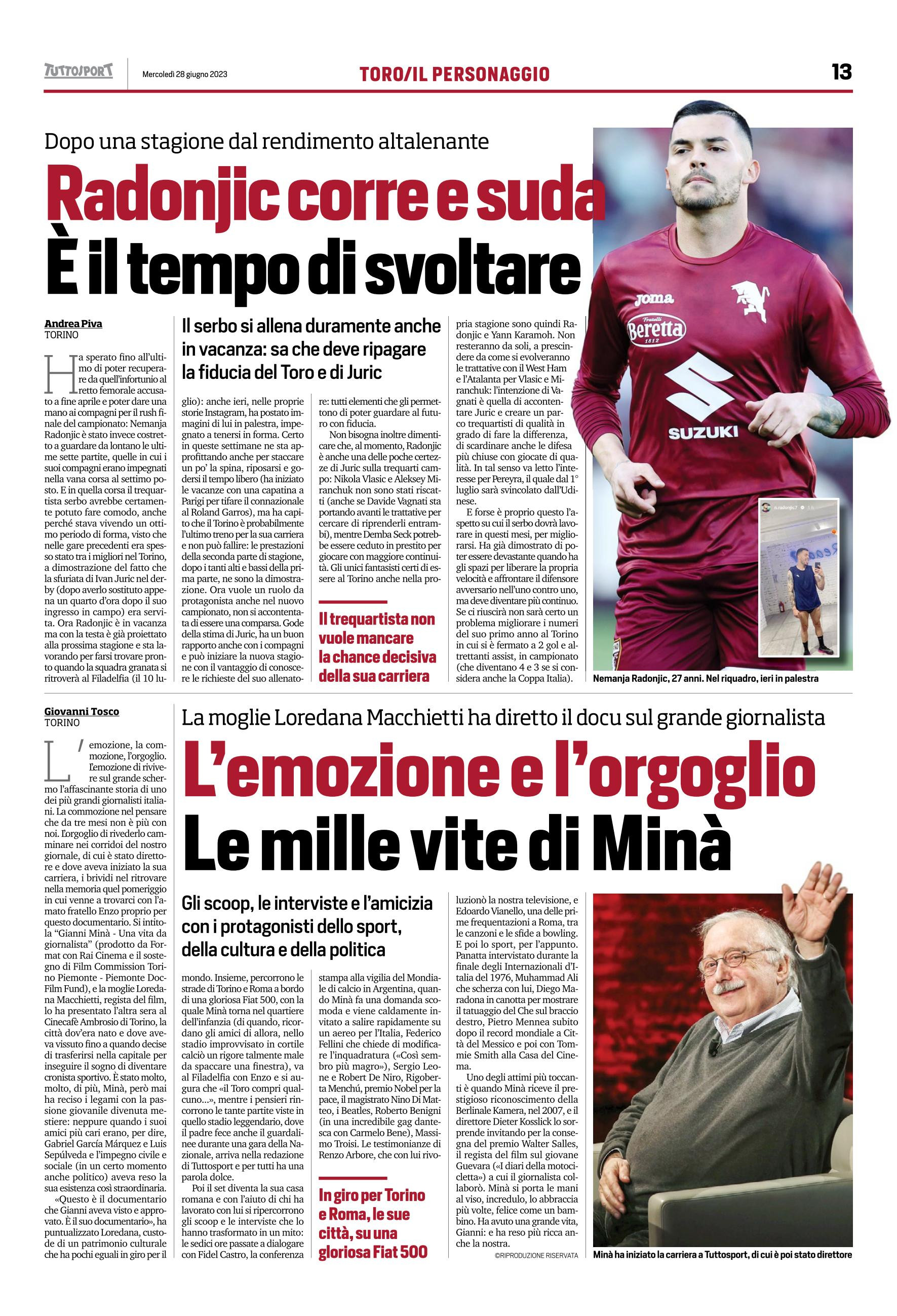 28/06/2023 - Sempre Forza Toro!