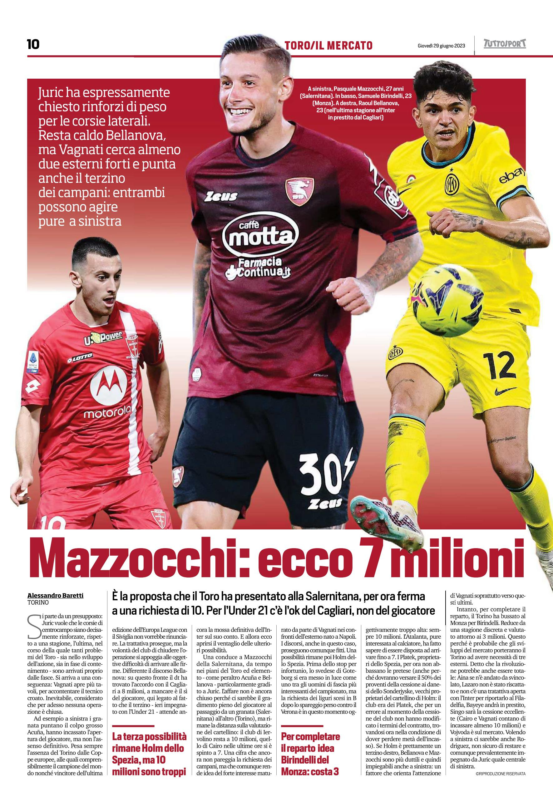 29/06/2023 - Sempre Forza Toro!