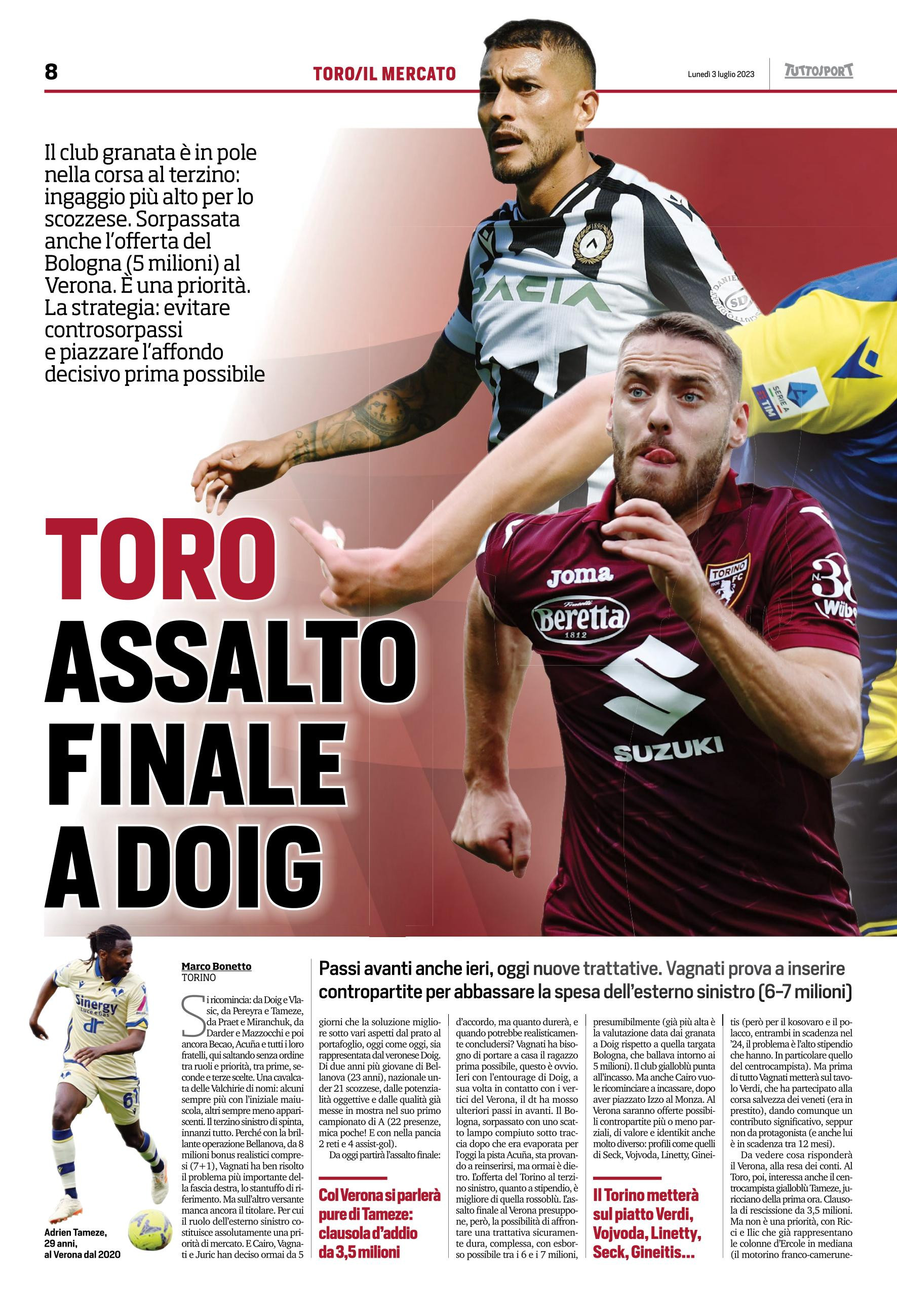 03/07/2023 - Sempre Forza Toro!