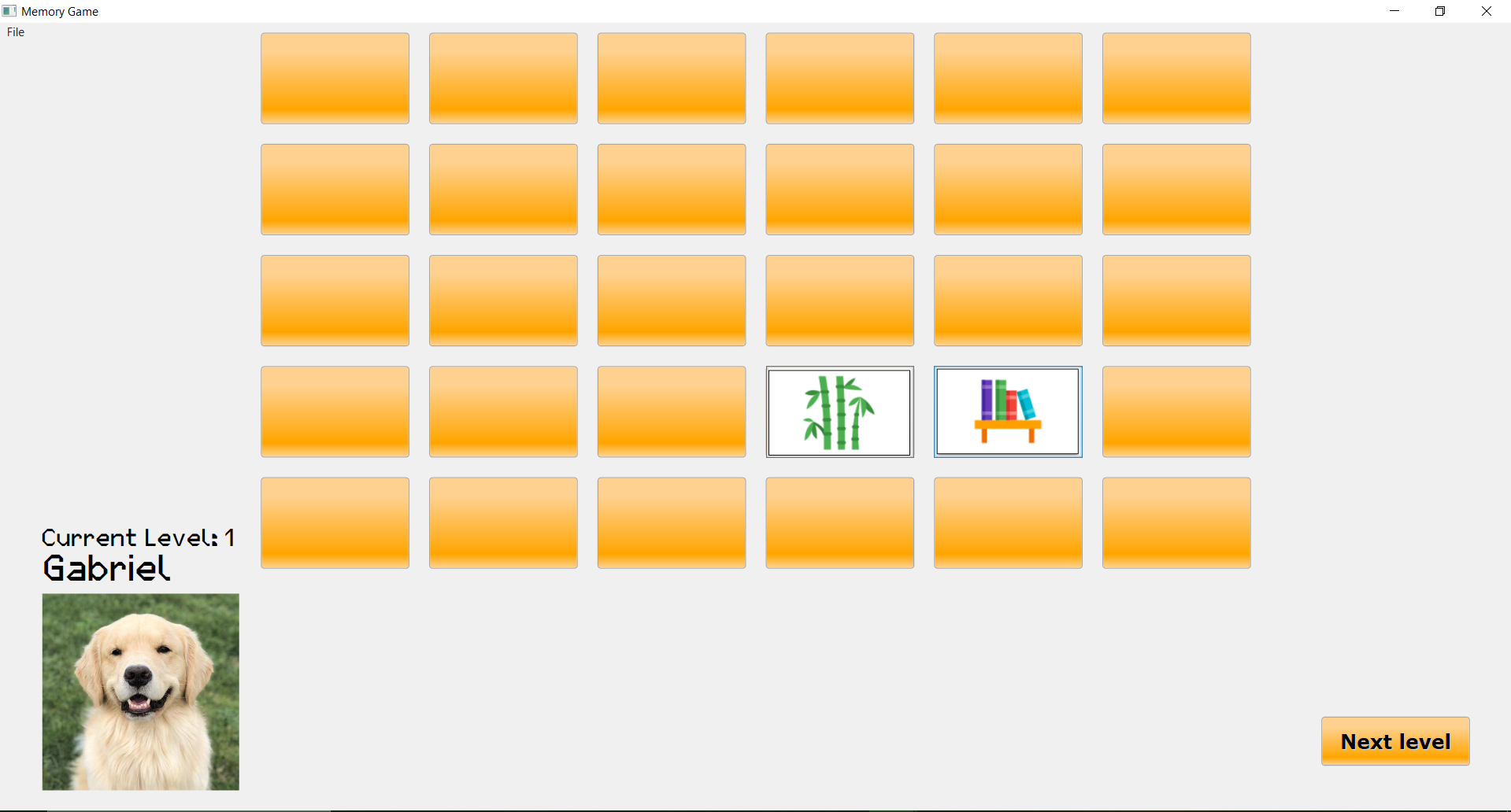 Github Ichimgmemorygame A Memory Pairs Game Developed With C And Wpf