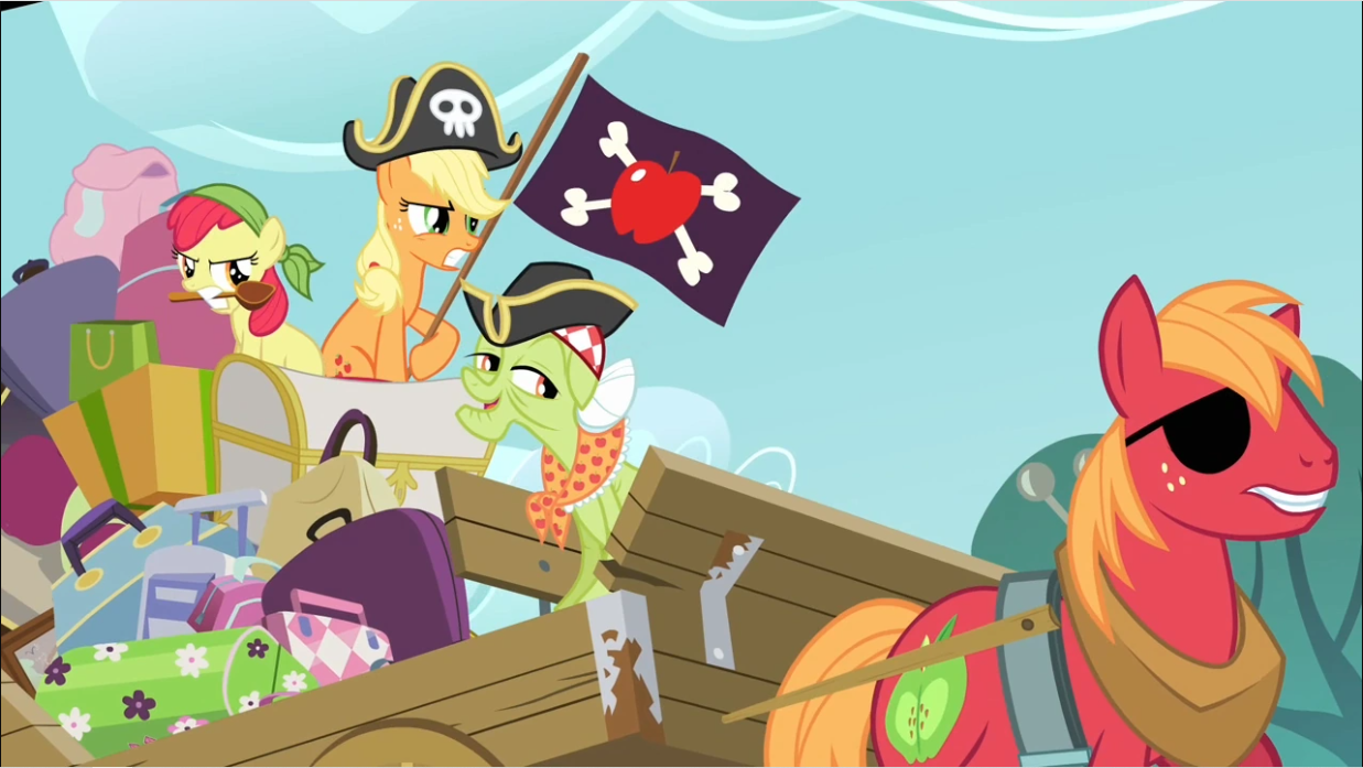 Sailing on the Merry to Friendship! - My Little Pony: Pirates of the ...