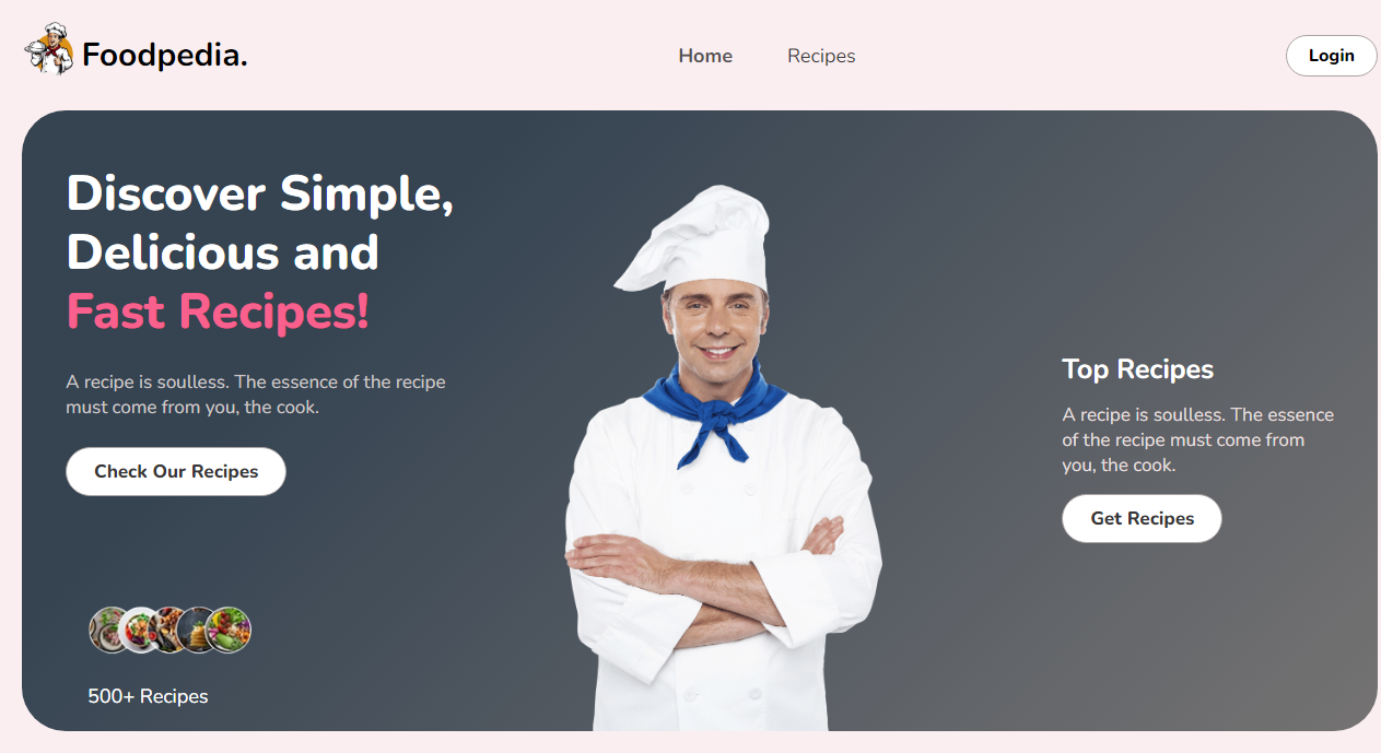 GitHub - jprasad09/foodpedia: Foodpedia offers diverse recipes and cooking inspiration for home ...