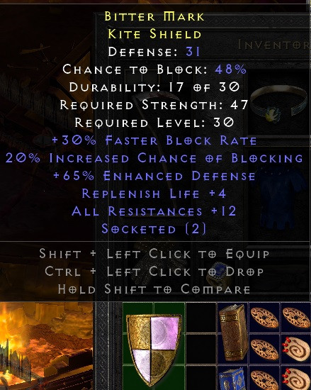 Lld Kite Shield 30/20 2os - Topic - d2jsp