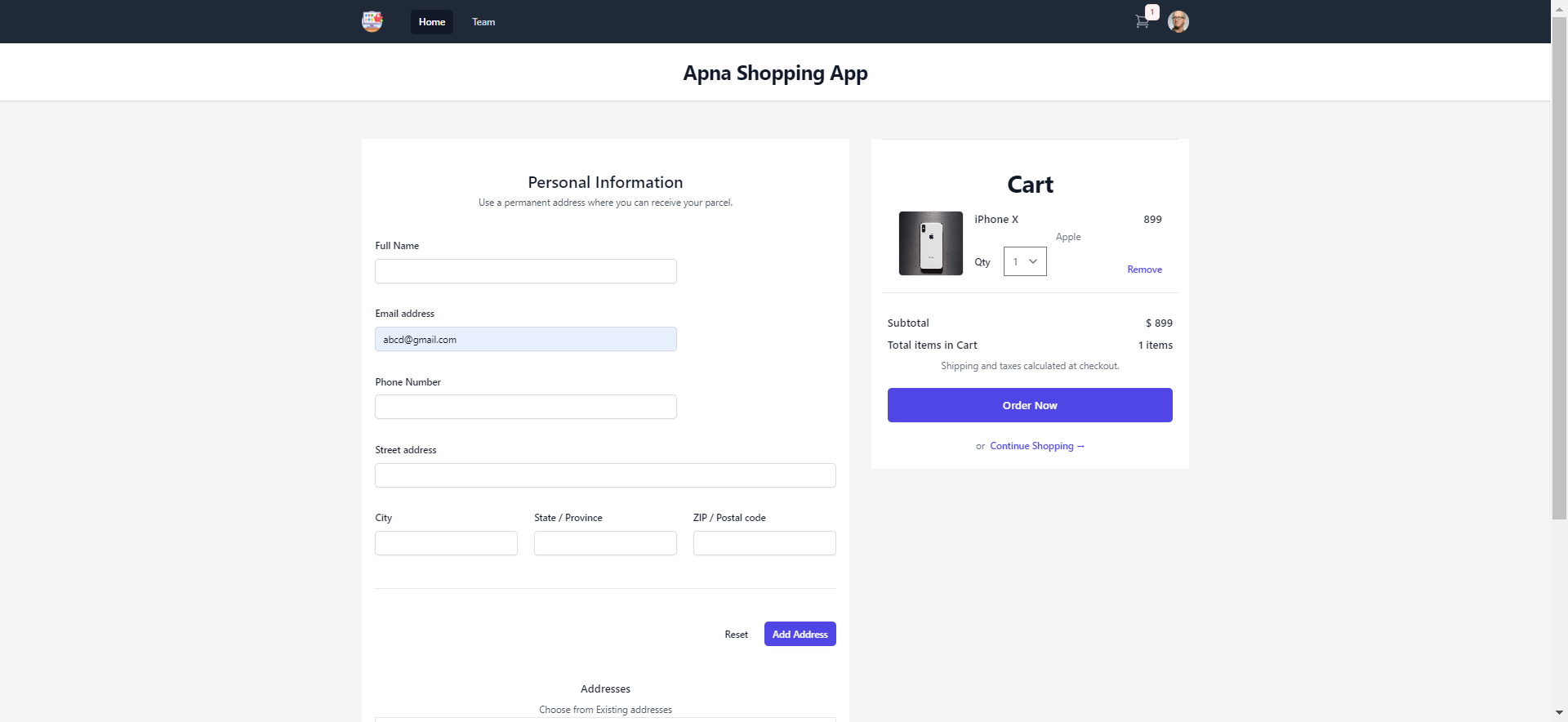 Github Mohammadabdullah8674 Ecommerce React Full Stack