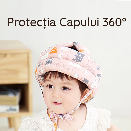Casca de Protectie pentru Bebelusi si Copii PriStyle®, Antisoc, pentru ...