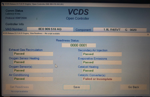 The engine lost a lot of power after testing different engine systems ...