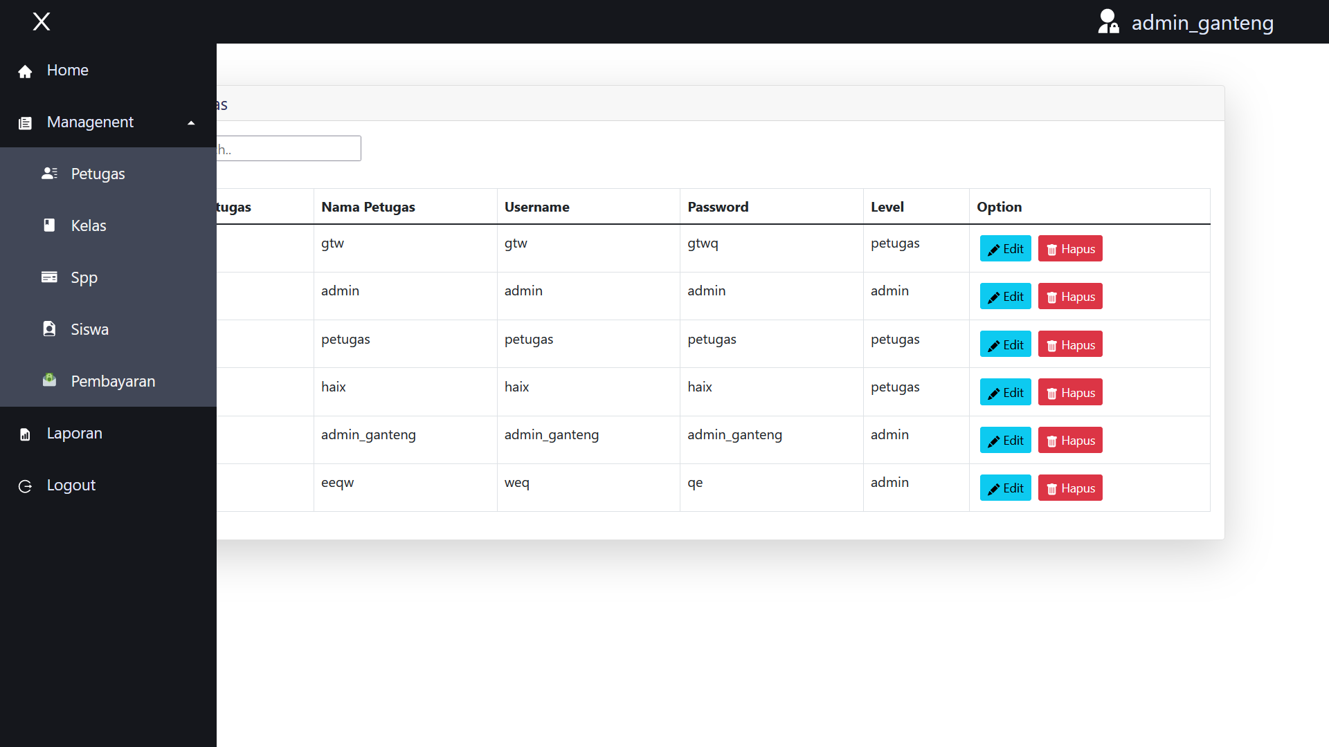 GitHub - devit7/PembayaranSpp