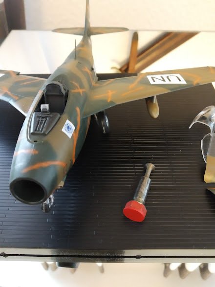 Saab J.29B - HobbyBoss with scale 1:51,xx and not 1:48 - Ready for ...