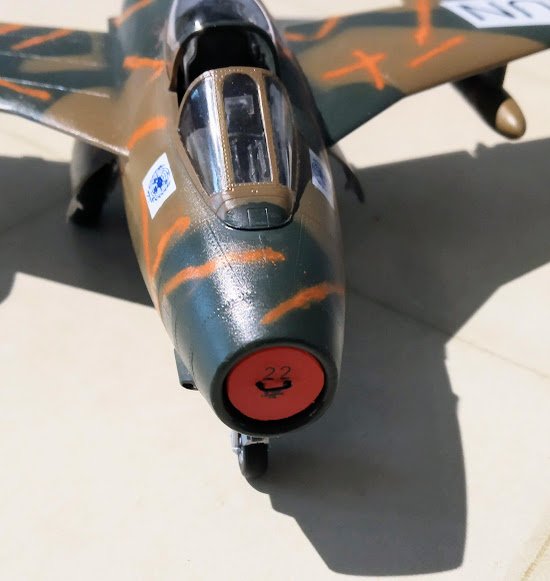 Saab J.29B - HobbyBoss with scale 1:51,xx and not 1:48 - Ready for ...