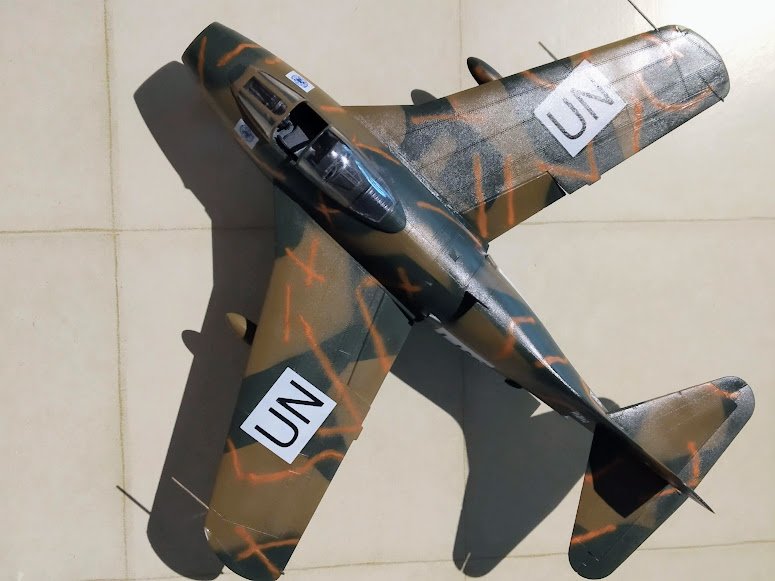 Saab J.29B - HobbyBoss with scale 1:51,xx and not 1:48 - Ready for ...