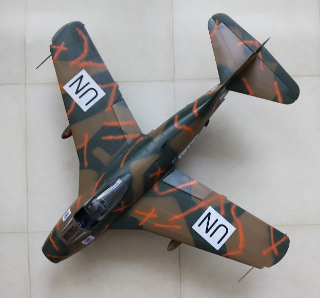 Saab J.29B - HobbyBoss with scale 1:51,xx and not 1:48 - Ready for ...