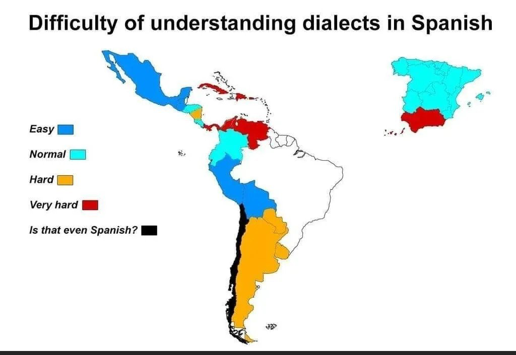 Caribbean Spanish is the hardest to understand? (best, places, people ...