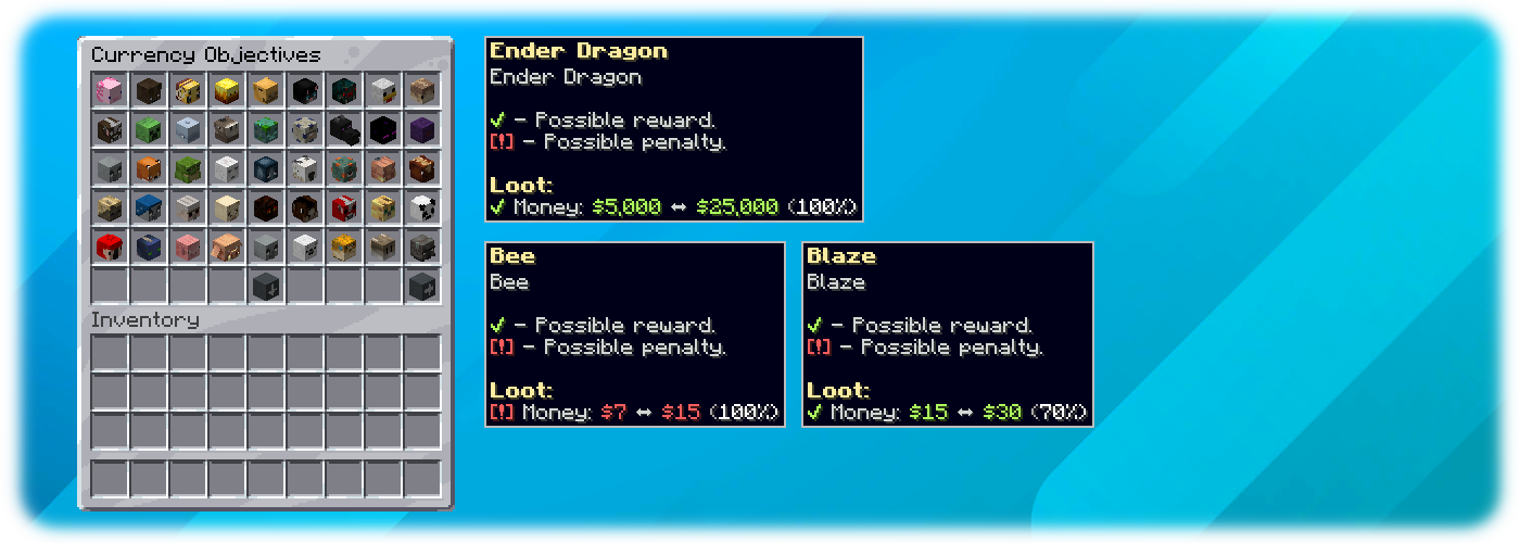 LootConomy ⭐ Drop currency from mobs and blocks! | SpigotMC - High ...