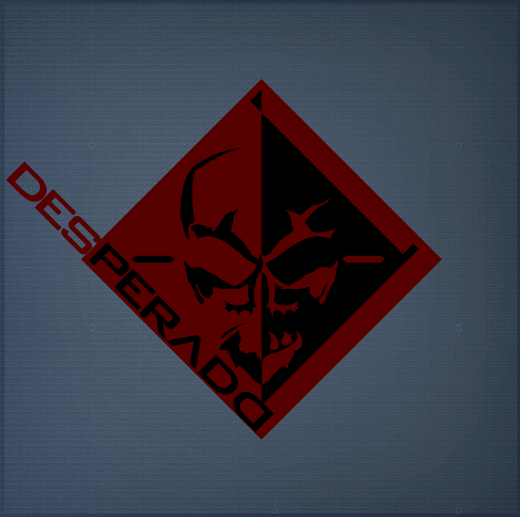 Metal Gear Rising Desperado Logo MGRR Desperado Shirt By Nanuka - Fur