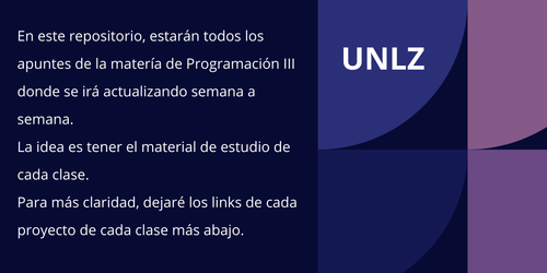 GitHub - MatiasCordich/Programacion-III-UNLZ