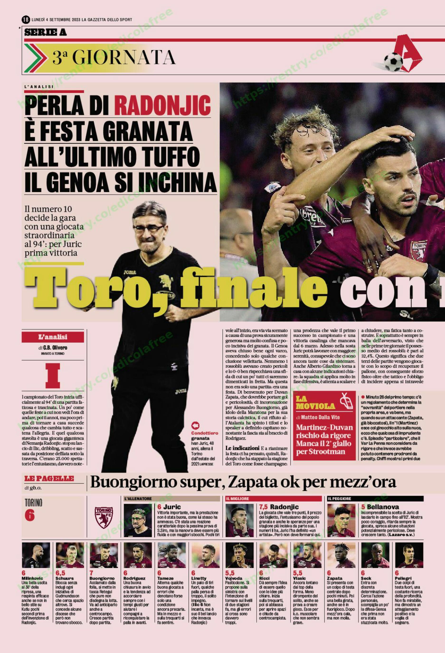 04/09/2023 - Sempre Forza Toro!