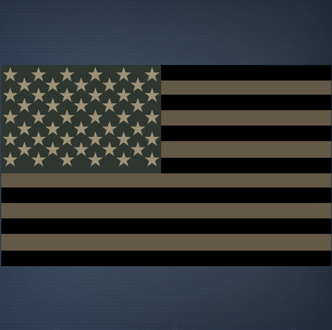 US Flag left side (woodland camo) | AC Companion - Share your emblems ...