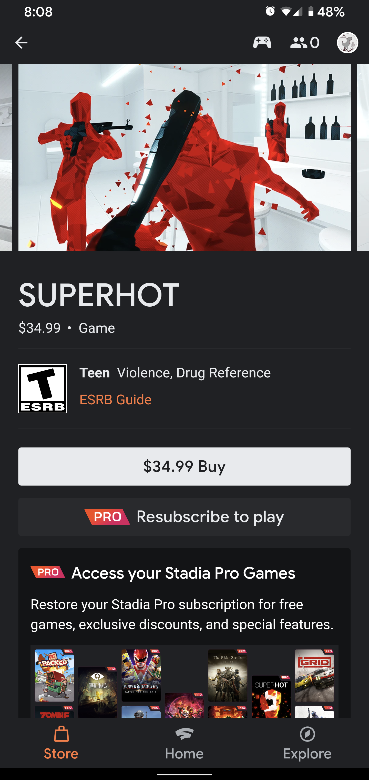 Stadia pro super hot purchase ・ popular.pics ・ Viewer for Reddit