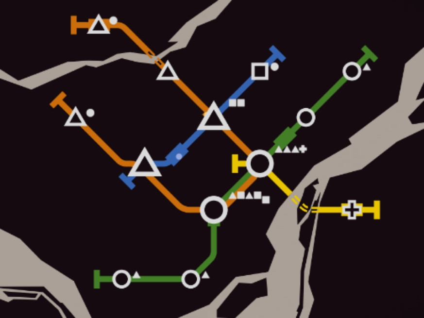 Montreal Metro system in Mini Metro : r/montreal