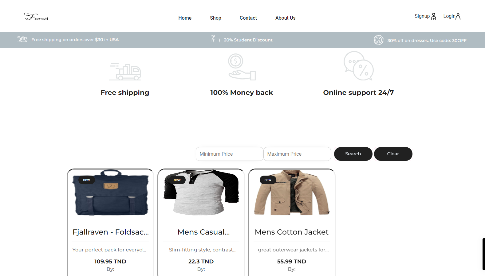 GitHub - Wessym/E-Commerce: MEAN Stack E-Commerce App