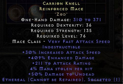 Selling Godly Melee Stuff - Topic - d2jsp