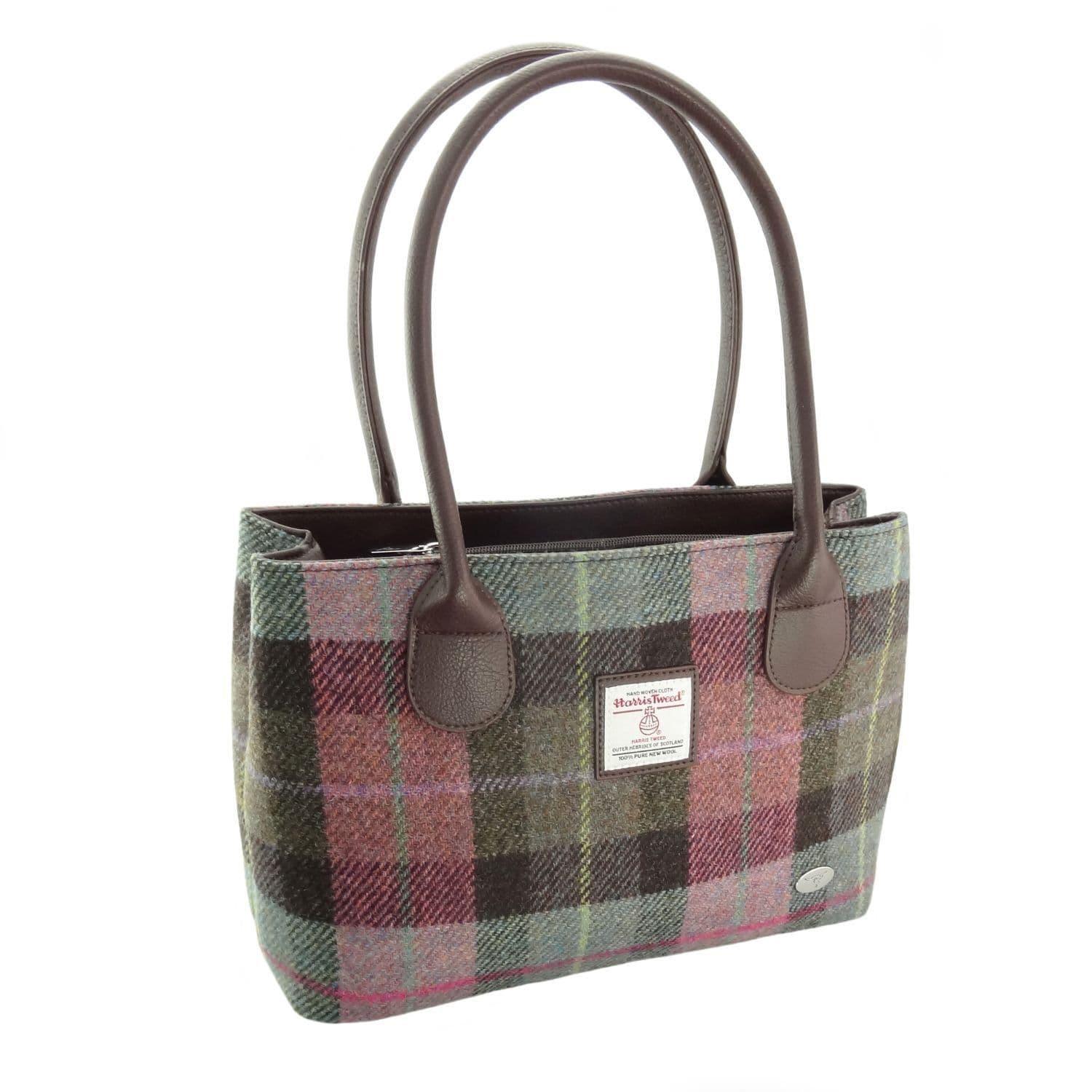 Ladies Harris Tweed Handbag - 100% Wool - Gift for Women - Tartan ...