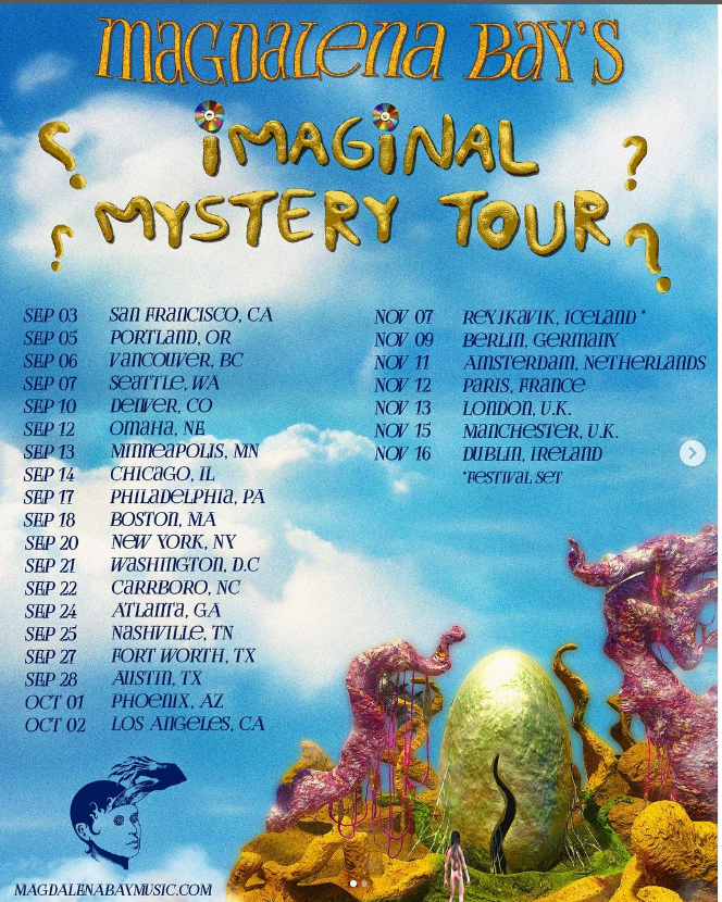 Magdalena Bay - Imaginal Mystery Tour - Celebria - ATRL