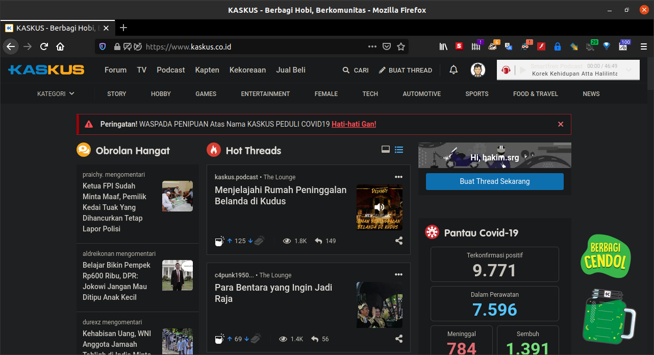 Bagaimana Membuat halaman Kaskus Menjadi Gelap | KASKUS