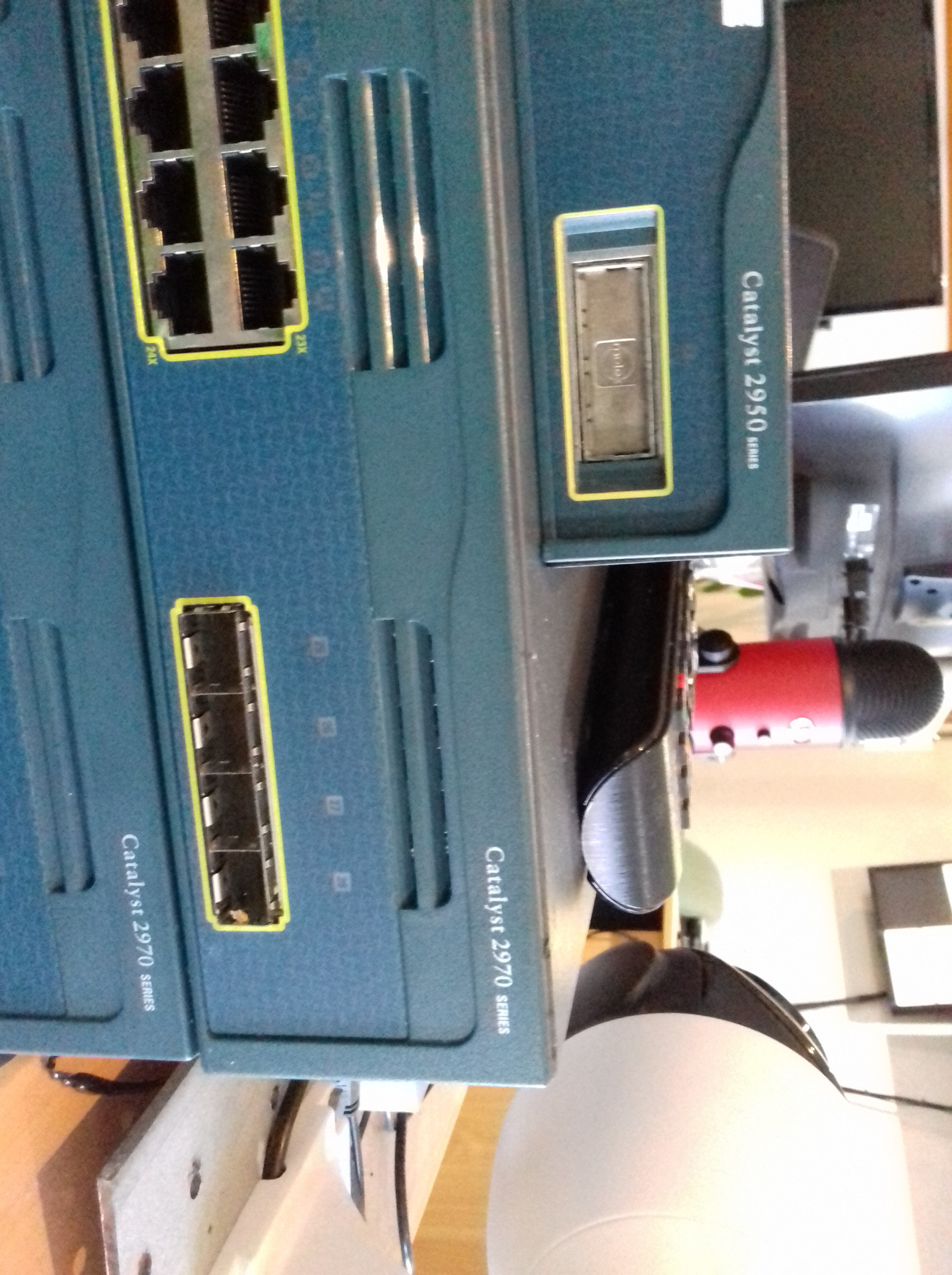 Cisco Catalyst C2970 with C2950 configuration, How did my predecessor ...