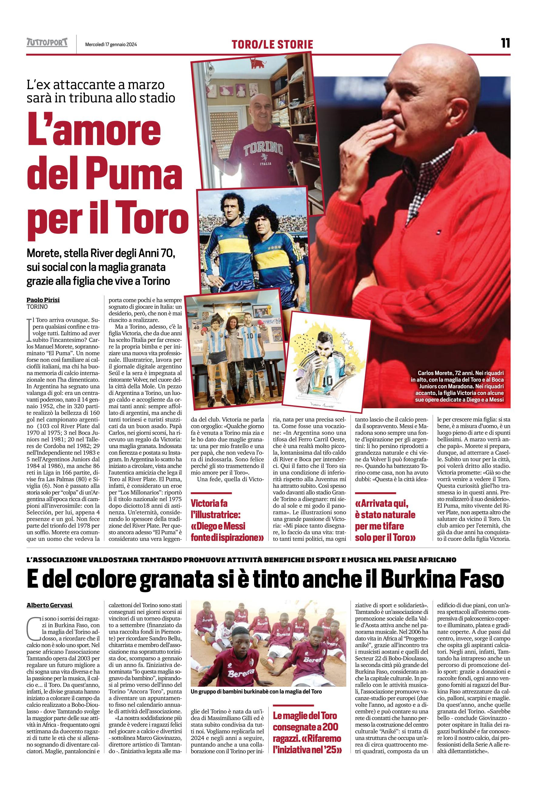 17/01/2024 - Sempre Forza Toro!