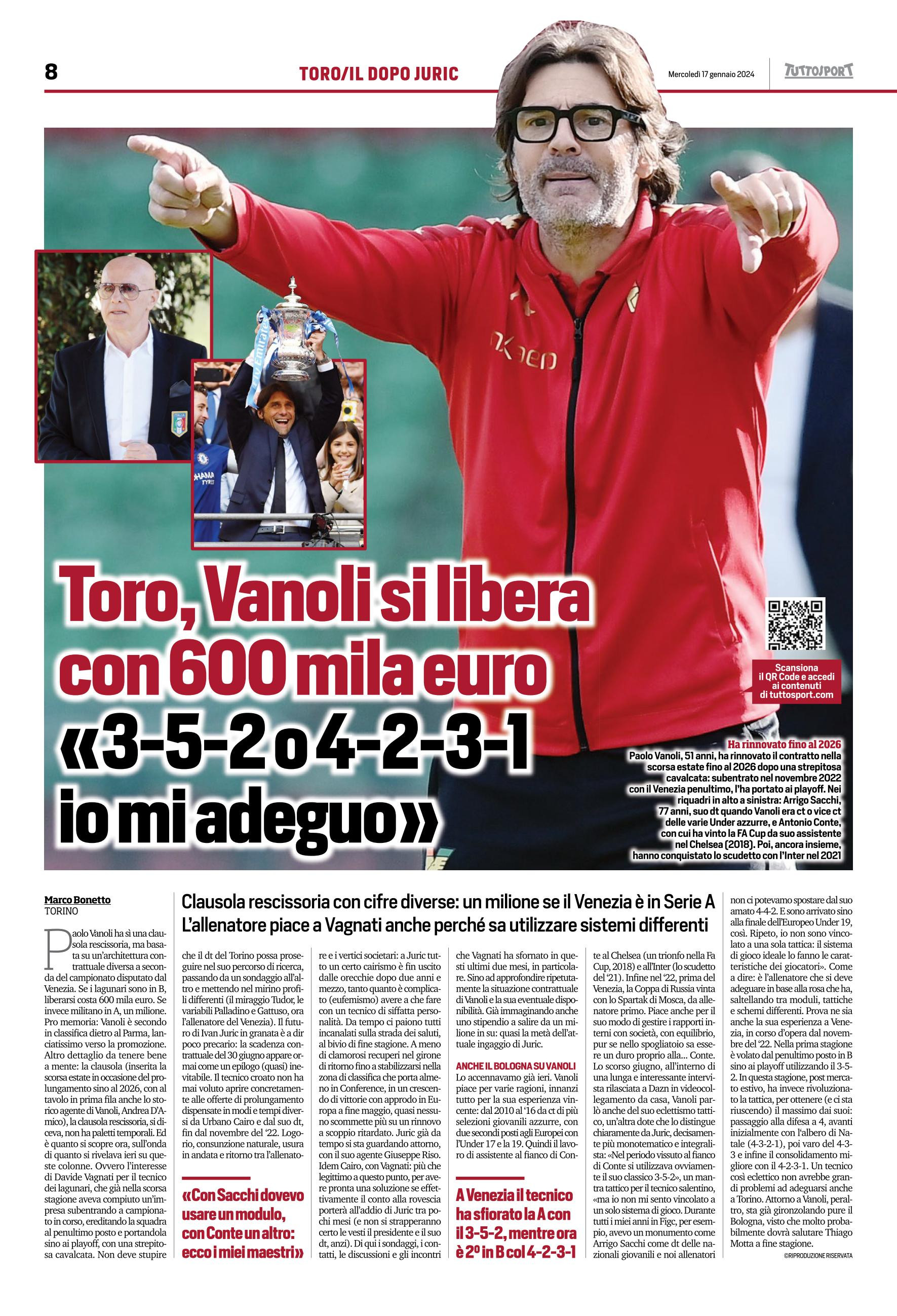 17/01/2024 - Sempre Forza Toro!