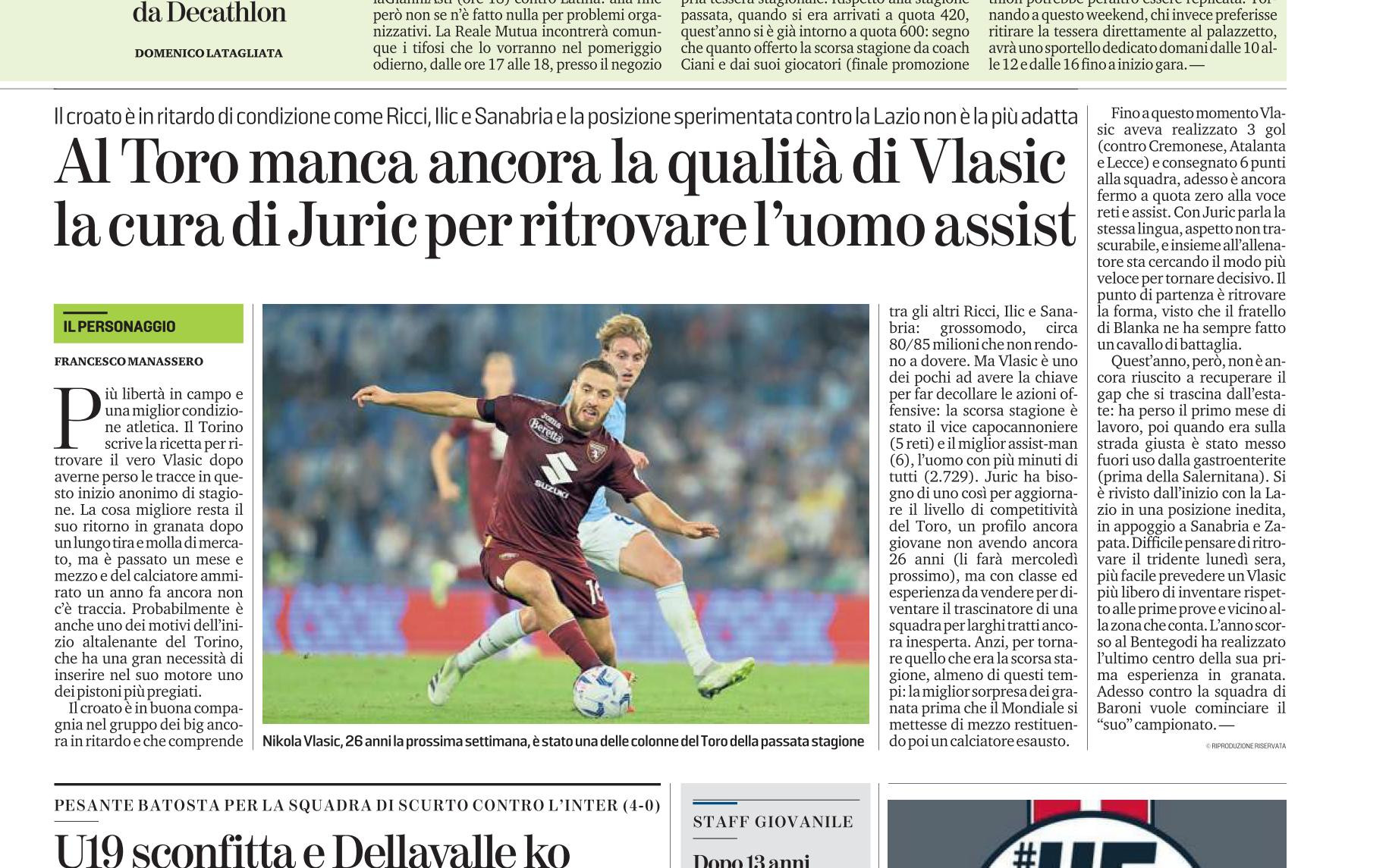 30/09/2023 - Sempre Forza Toro!