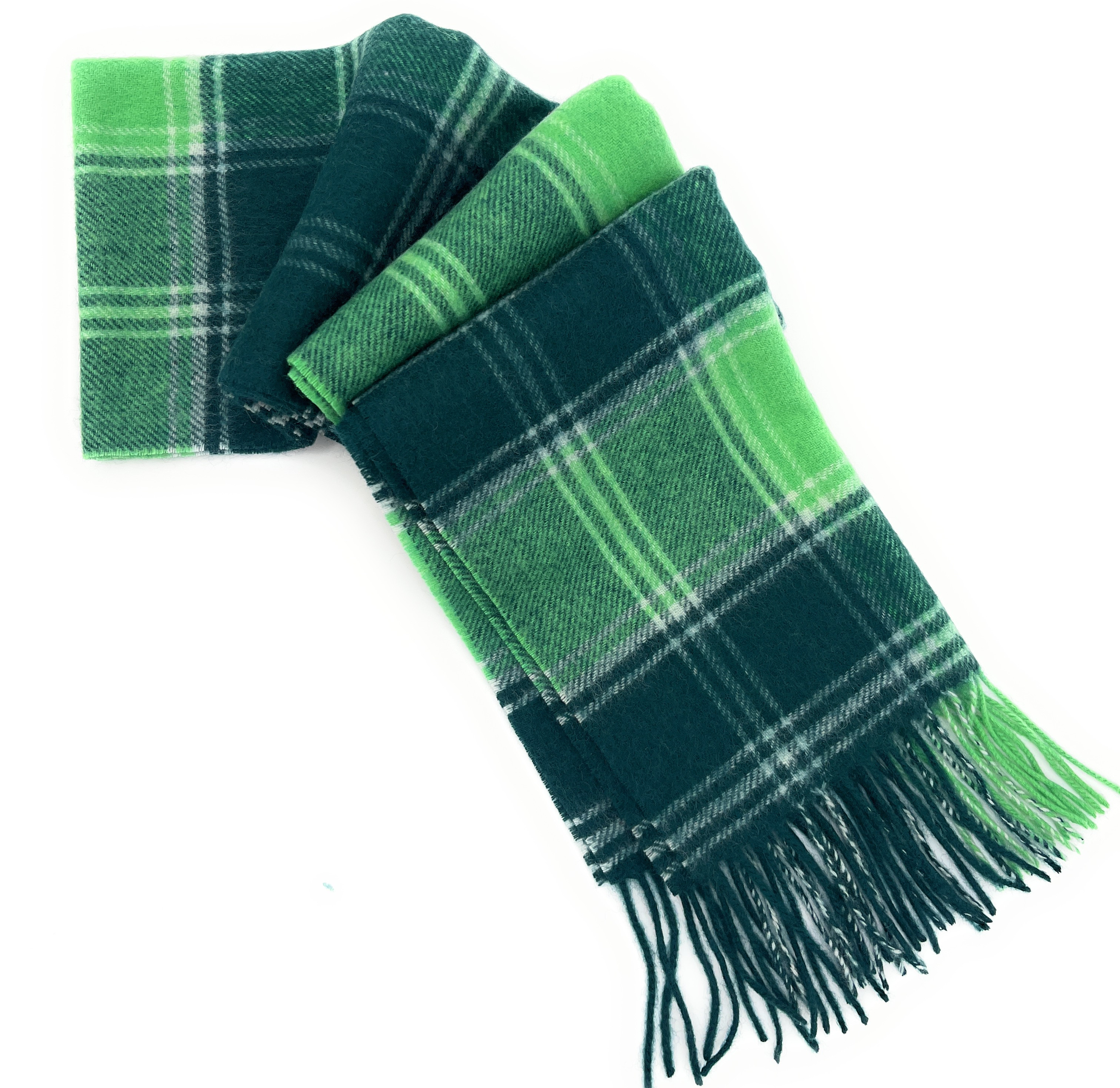 100% Lambswool Unisex Tartan Scarf - Scottish Plaid Scarves Gift, 60 ...