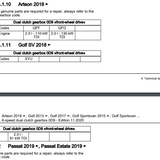 Dsg gearbox codes and ratios? | Ross-Tech Forums