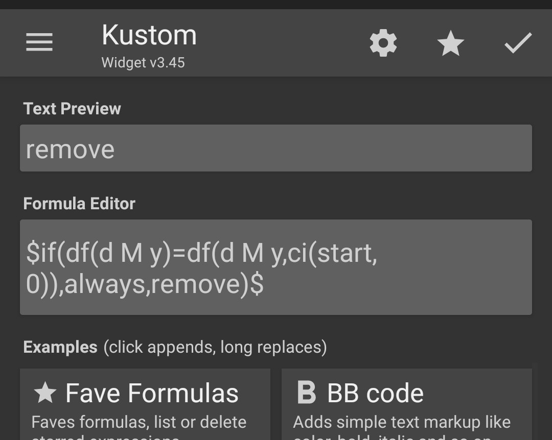 [Help] adding calendar event text + time : r/kustom