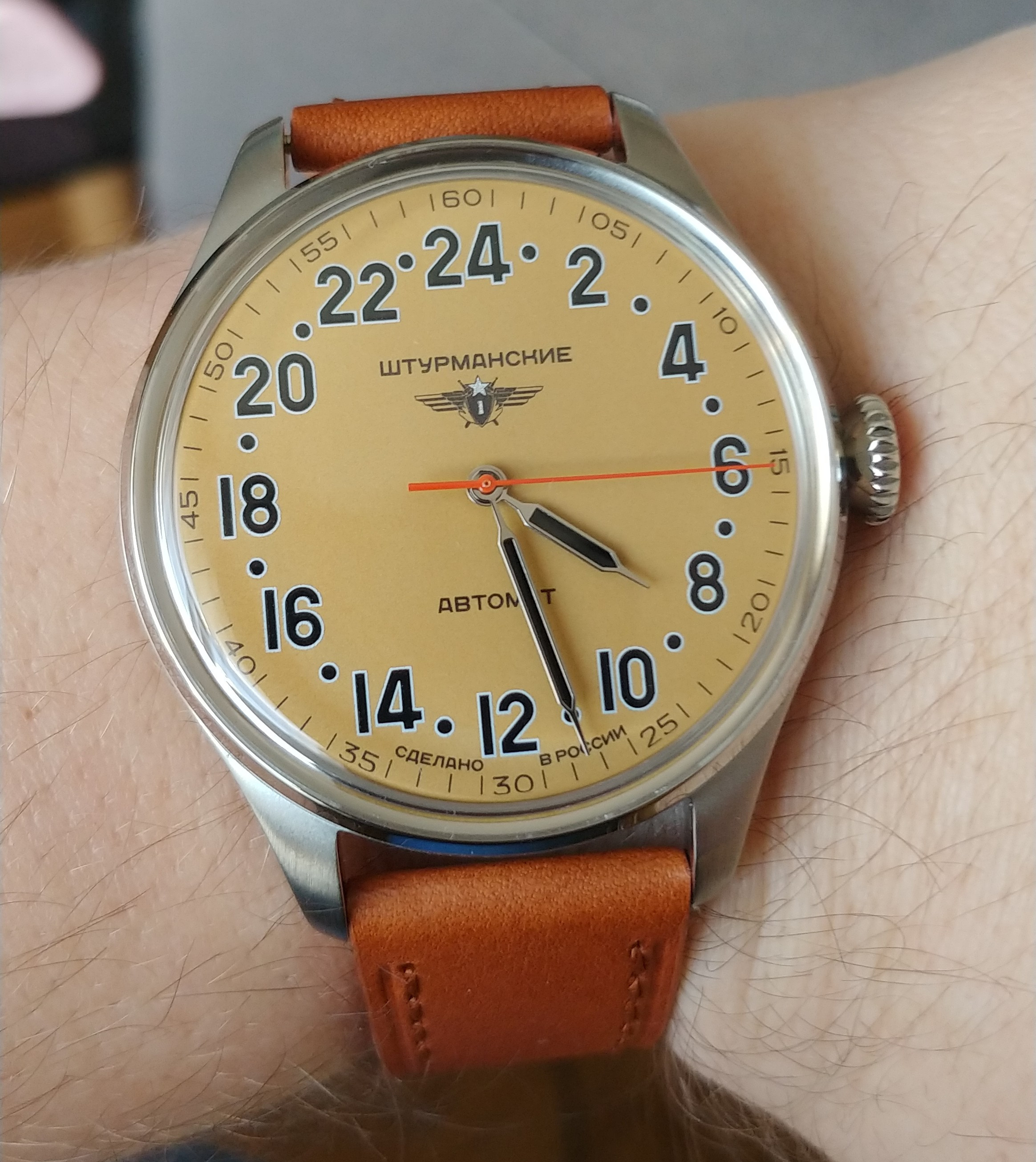 [STURMANSKIE] My first automatic watch and with 24H dial : r/Watches