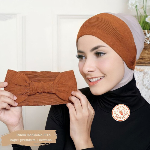 CIPUT BANDO RAJUT/ BONDU Ciput Rajut Pita Murah Polos