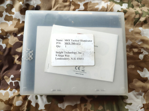 Insight M6X Tactical Illuminator Laser Combo with Dual Remote Pressure ...