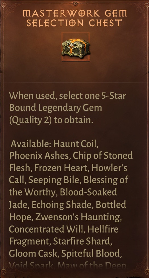 Bought a legendary gem package in game I selected the 6 gems and only ...