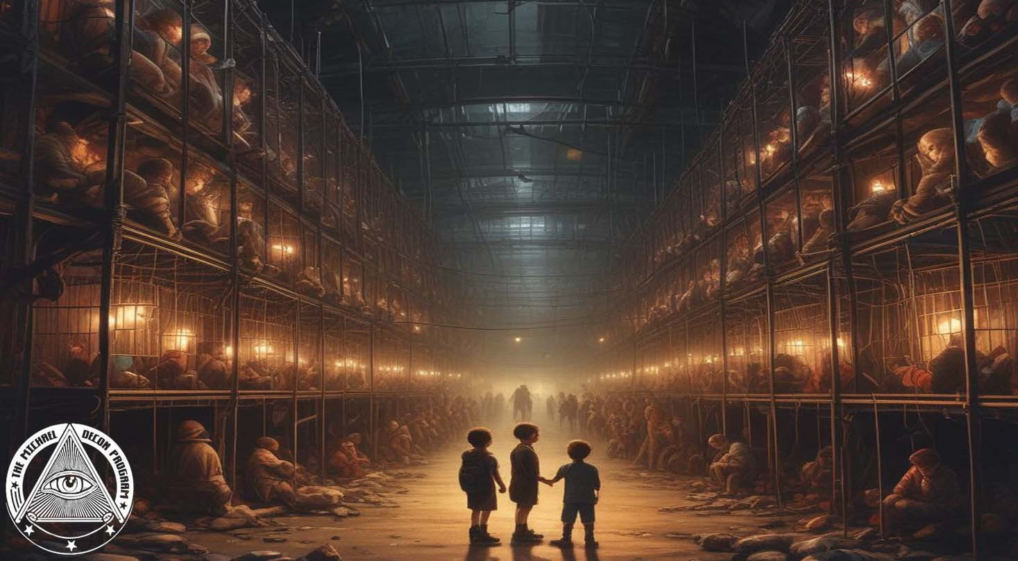 100,000 Kids in cages, The Getty Conspiracy: Child Trafficking ...