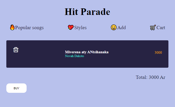 GitHub - moro-patana/hit-parade-react: Onja Capstone project about react + react Router + context