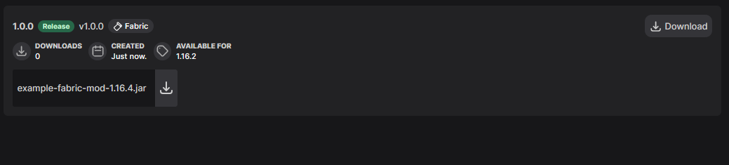 使用 Minotaur 在 Modrinth 上发布模组 [Fabric Wiki]