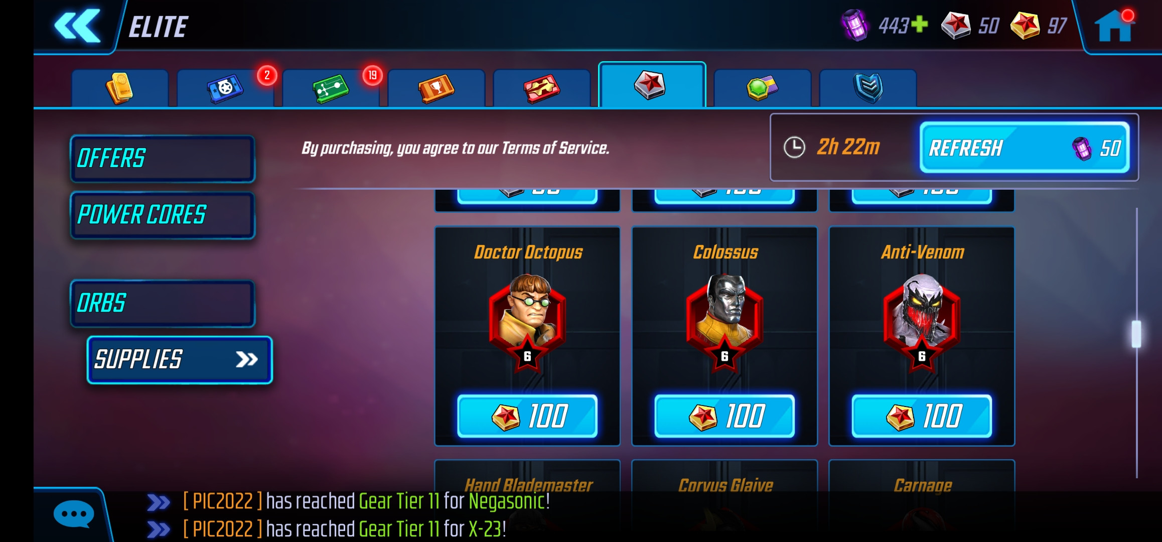 Is Venom in the Elite/Red Star Store? : r/MarvelStrikeForce